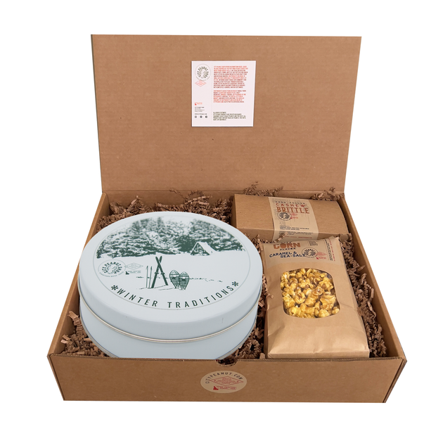 HOLIDAY • XL TIN GIFT BOX (4LBS OF NUTS) | City Peanut Shop